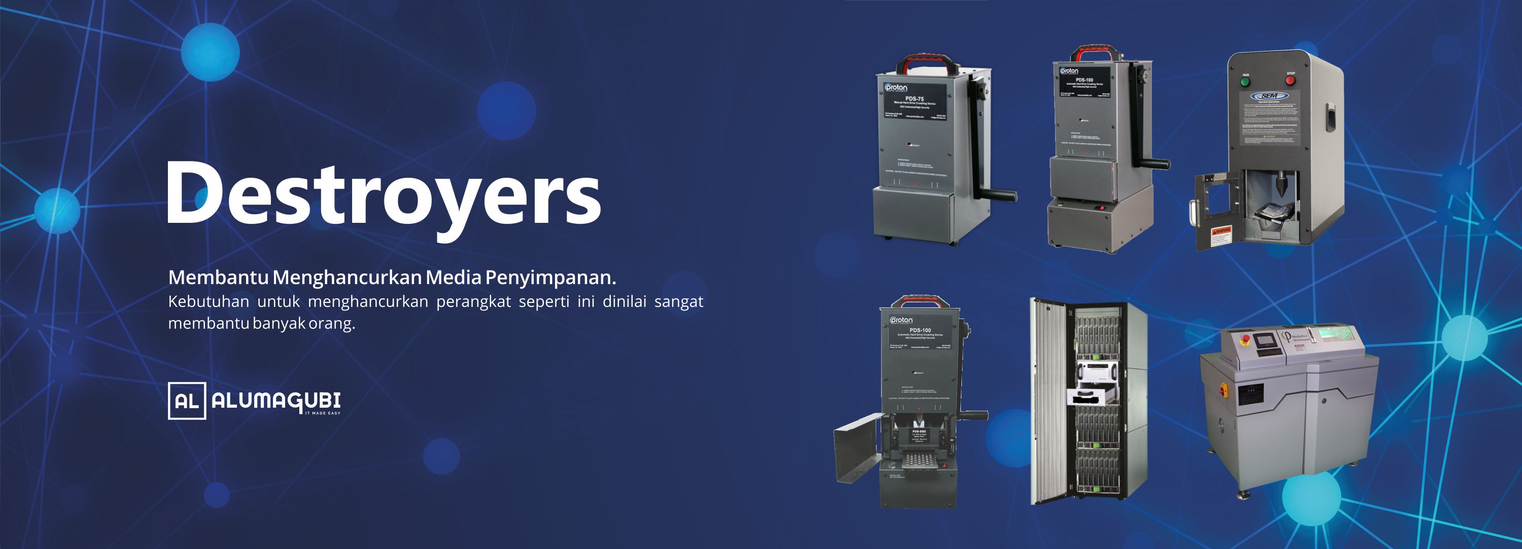 Hard Drive Destroyer - Alumagubi Indonesia